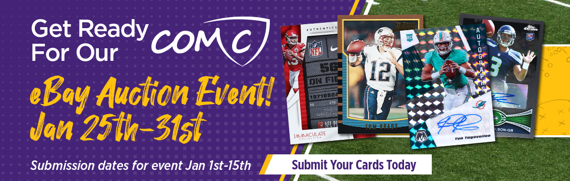 Announcing COMC’s Next eBay Homepage Auction Event: Football Finale ...