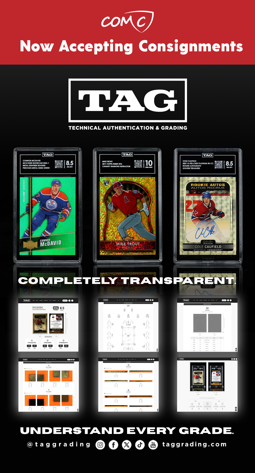COMC Now Accepting TAG Graded Cards For Consignment! – COMC Blog