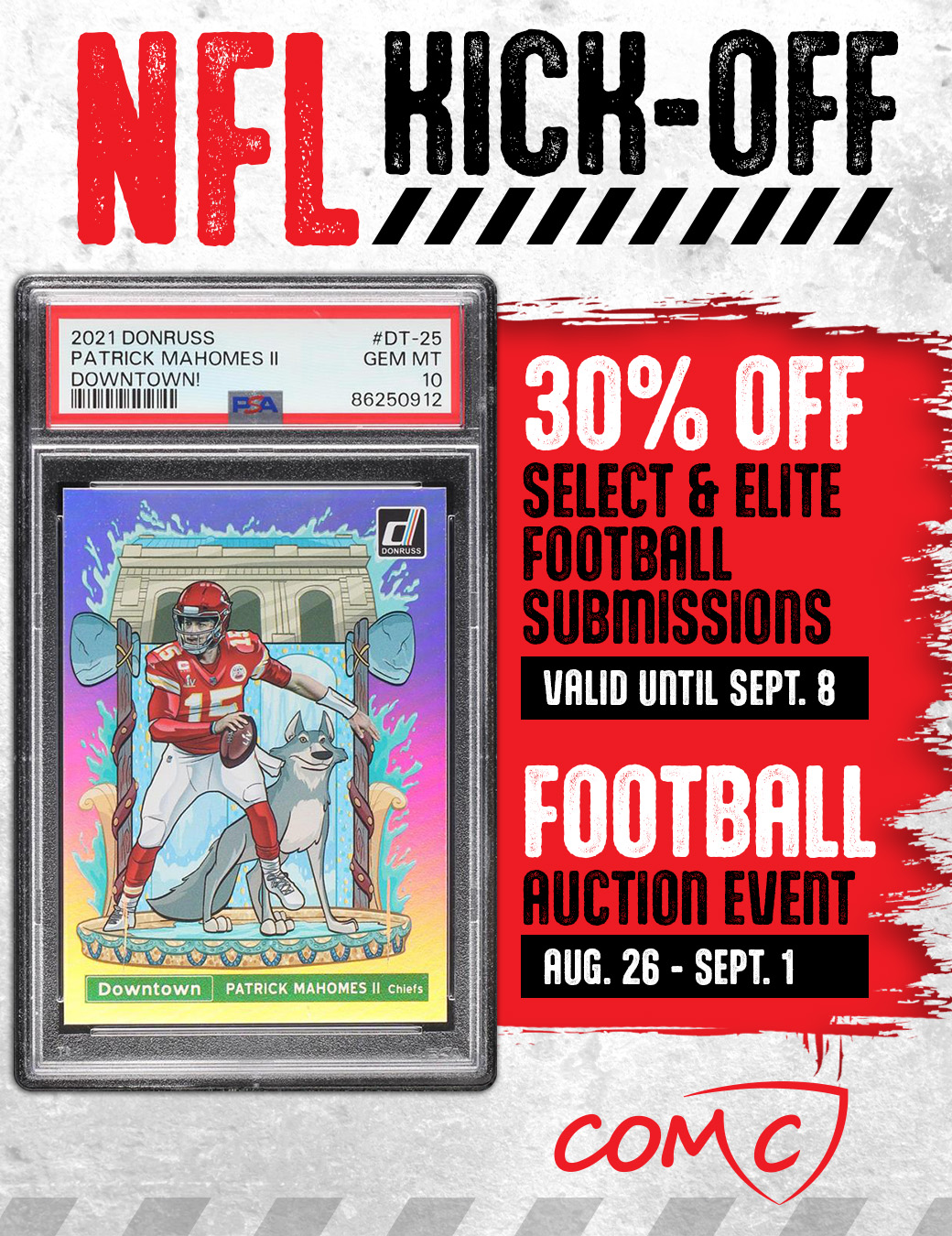 The 2024 NFL Kickoff Promotion & Auction Event! – COMC Blog
