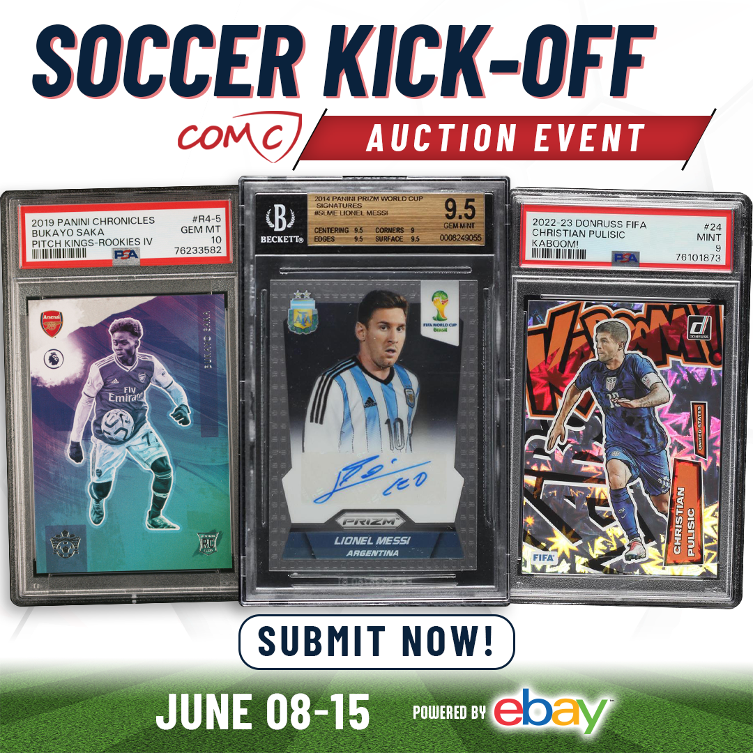 COMC Soccer Auction Event